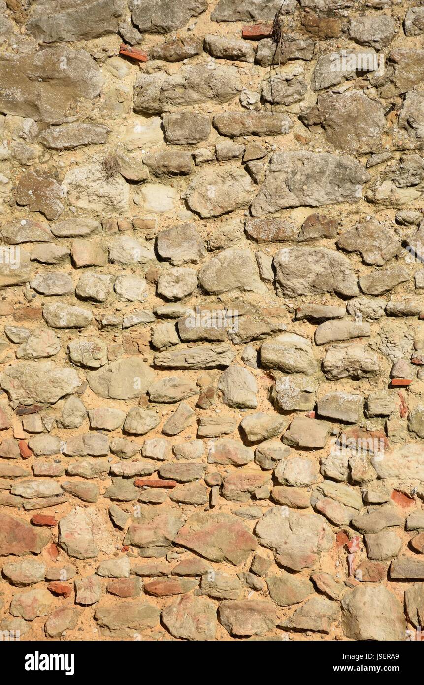 Ancient stone wall Stock Photo - Alamy