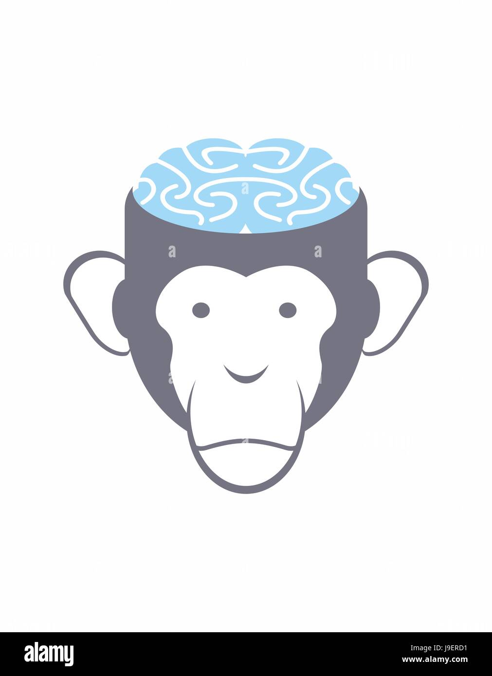 Three monkeys Stock Vector Images - Alamy