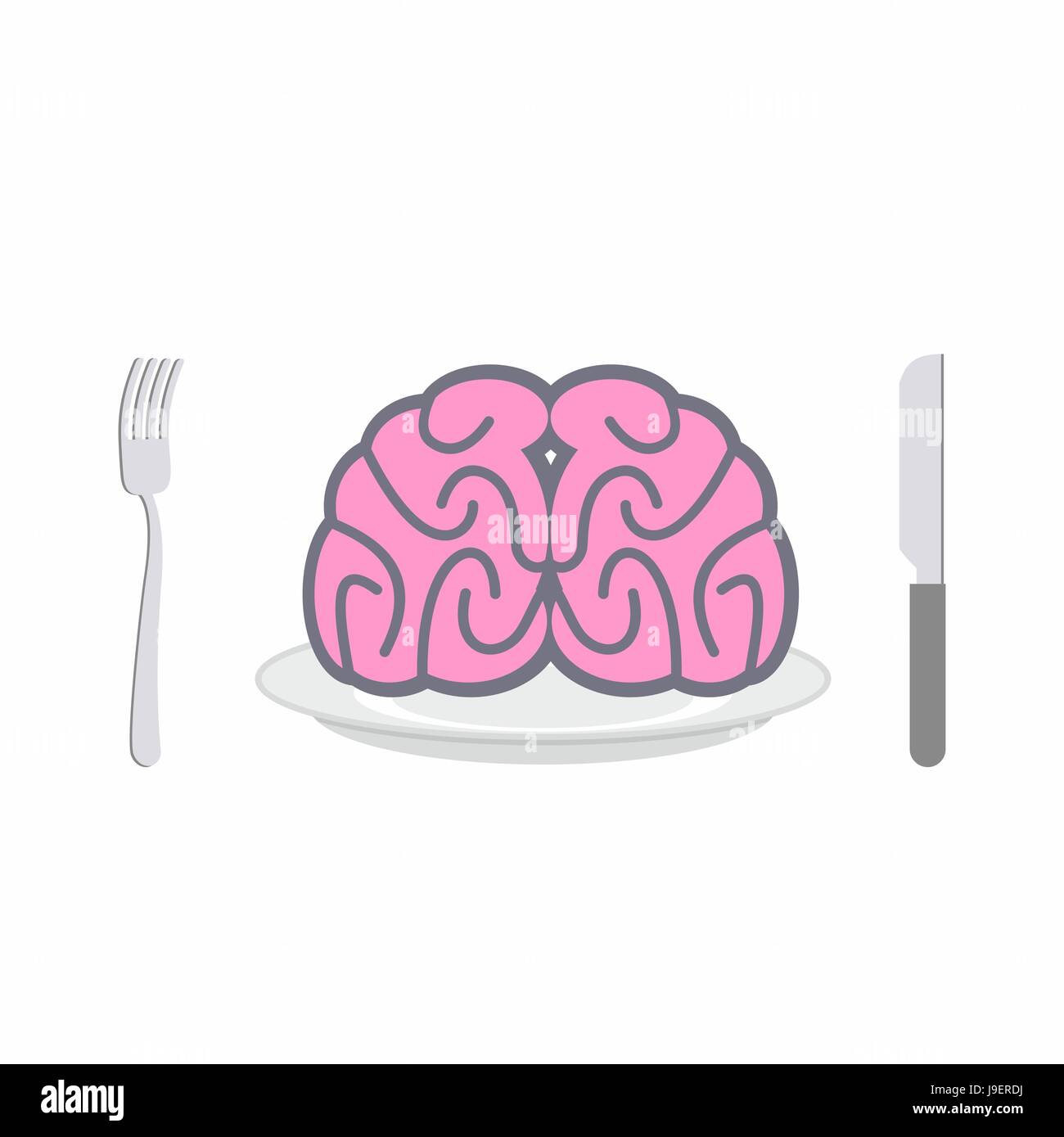 Zombies eat my brain Cut Out Stock Images & Pictures - Alamy
