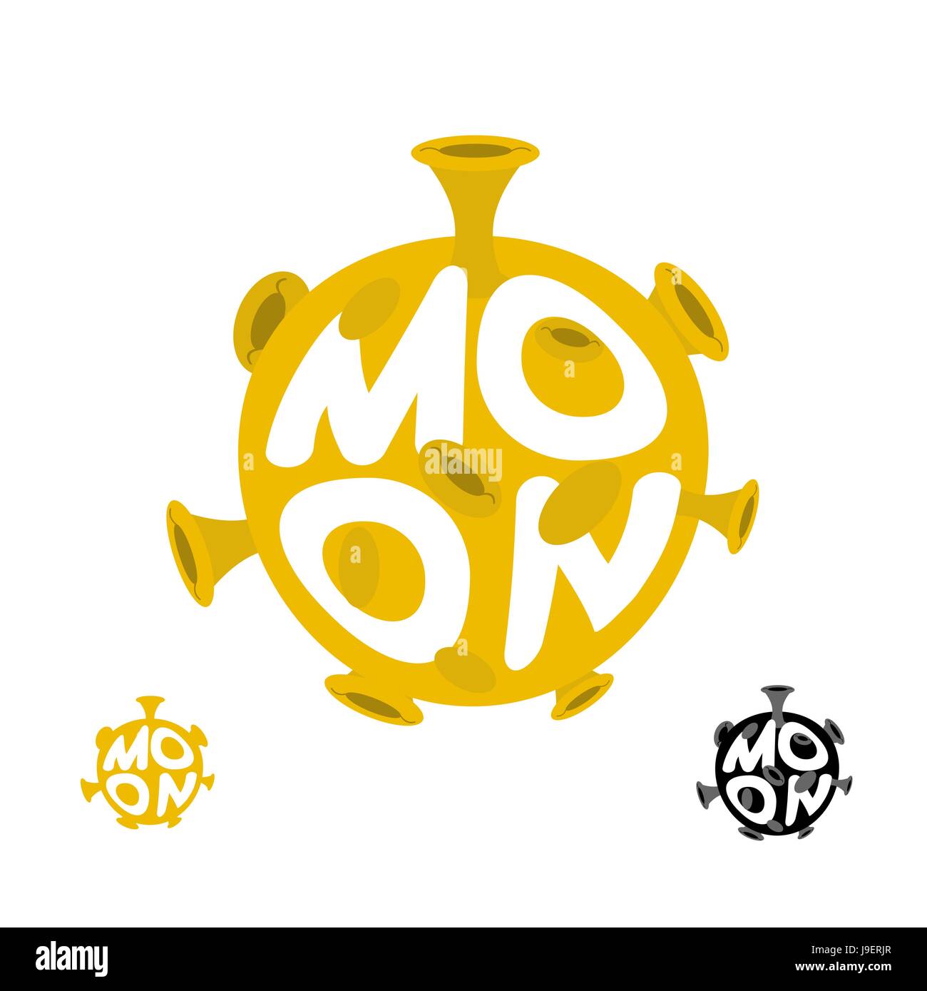 Midnight leaf Stock Vector Images - Alamy