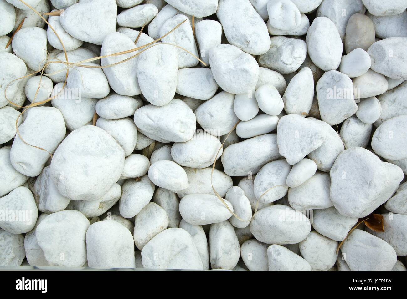 Decorative white stones.Background Stock Photo - Alamy