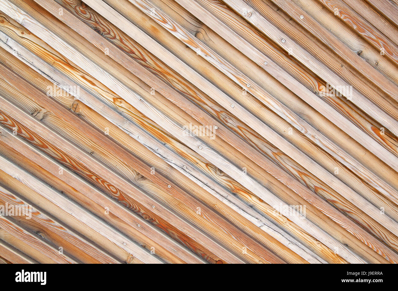 Old wooden panels distressed with a time.Diagonal lines Stock Photo - Alamy