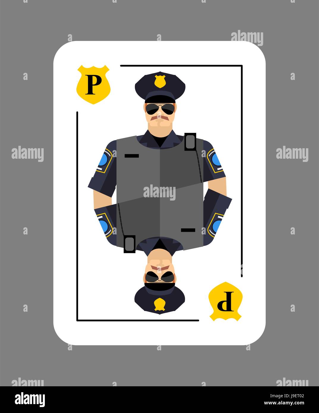 Playing card characters standing Stock Vector Images - Alamy
