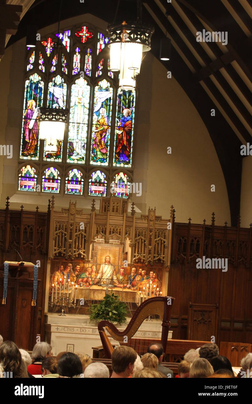 Children choir performing in church Stock Photo - Alamy