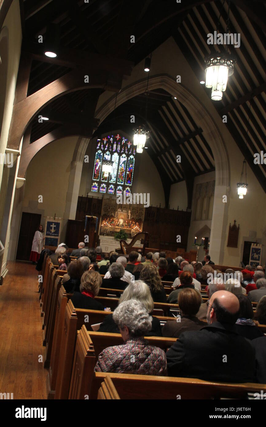 Children choir performing in church Stock Photo - Alamy