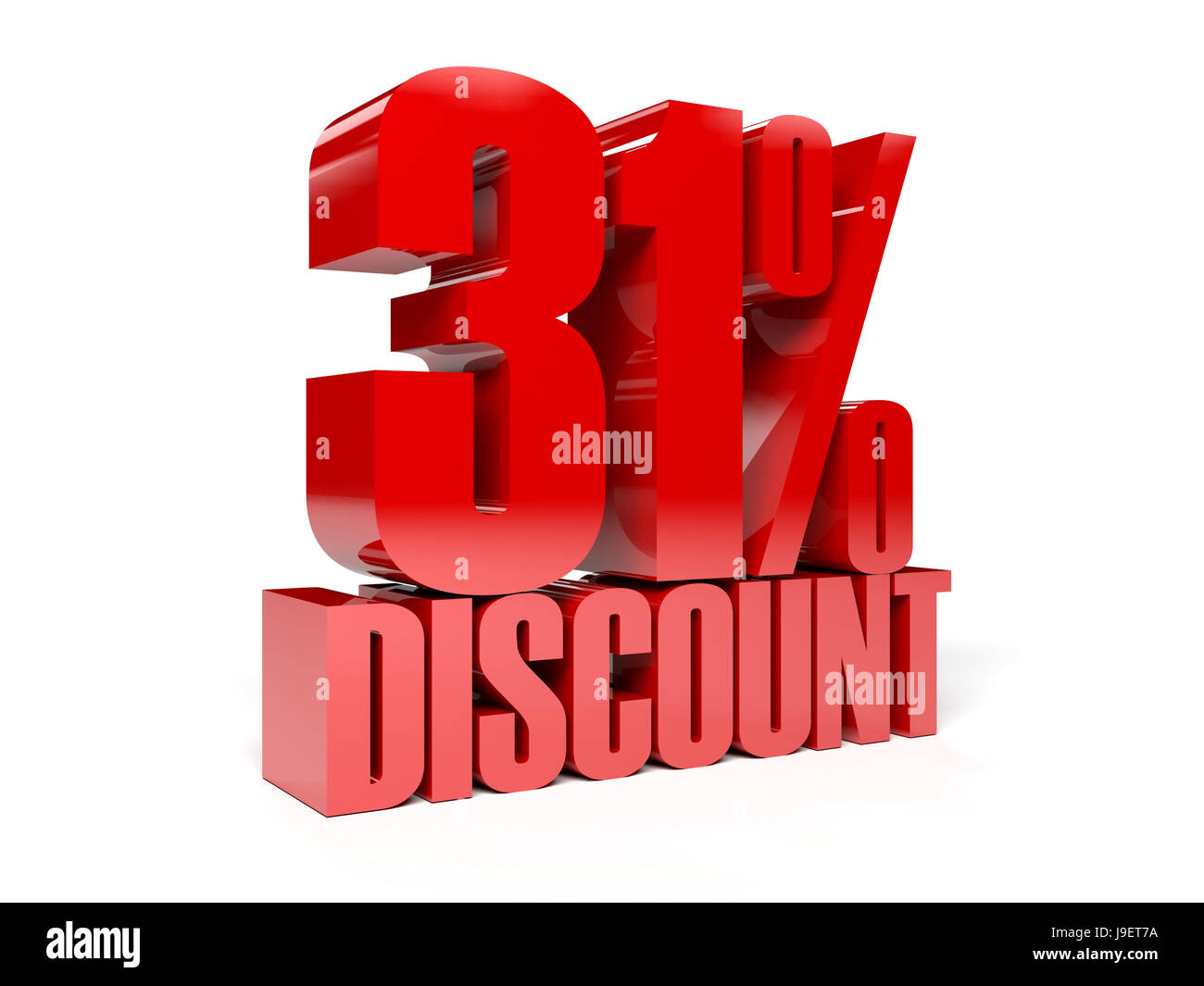 3d number 31 Cut Out Stock Images & Pictures - Alamy