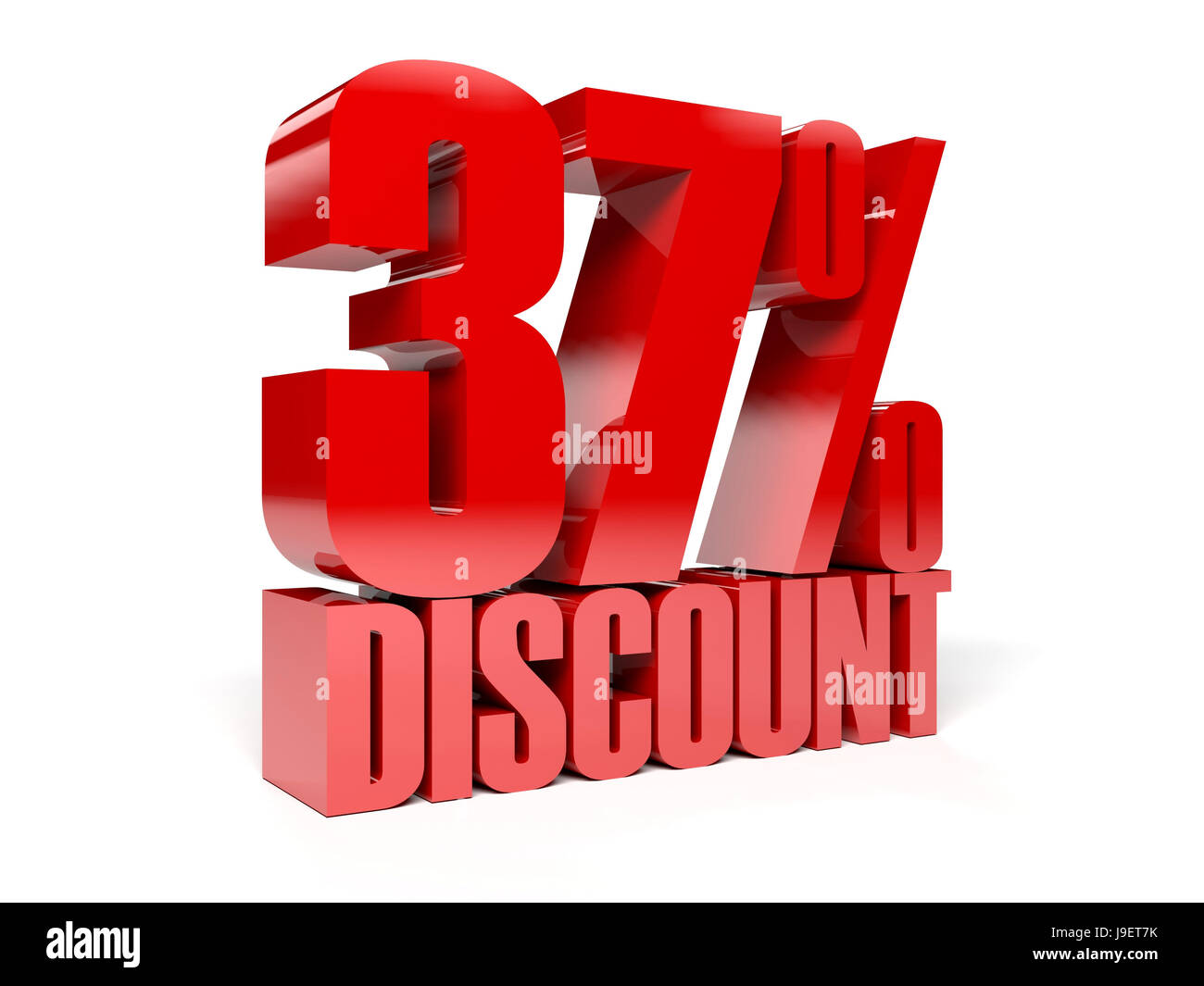 3d number 37 hi-res stock photography and images - Alamy