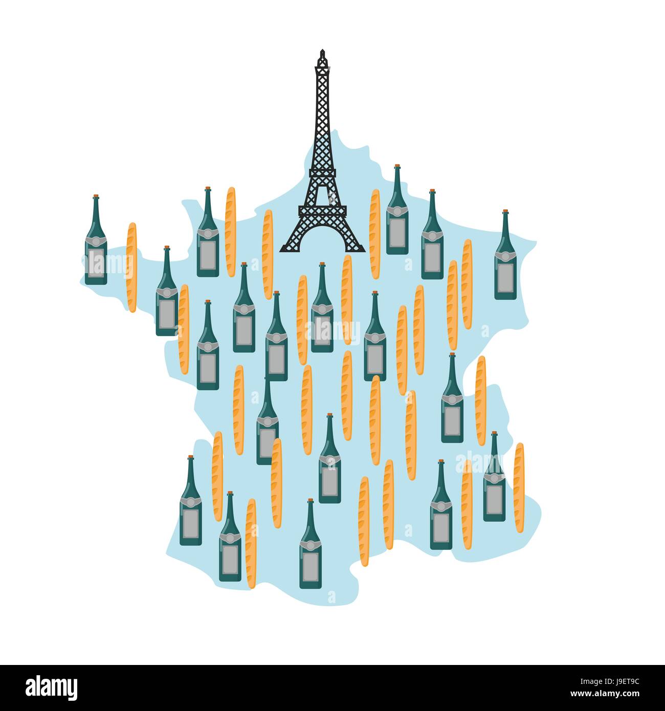 Landmarks In Europe Map