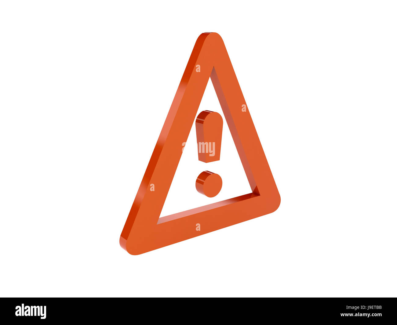 Red triangle exclamation mark Cut Out Stock Images & Pictures - Alamy
