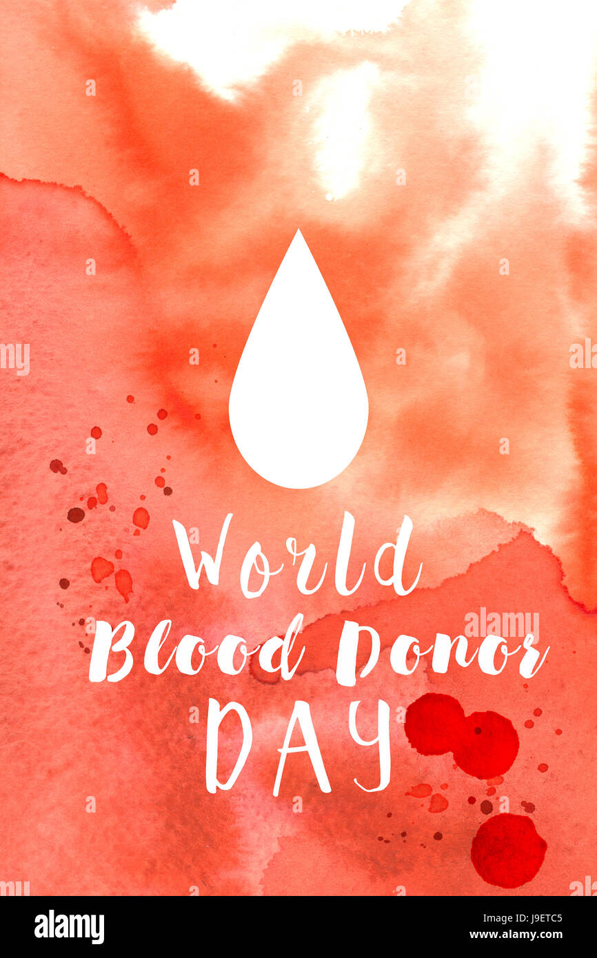 World blood donor day concept design Stock Photo - Alamy