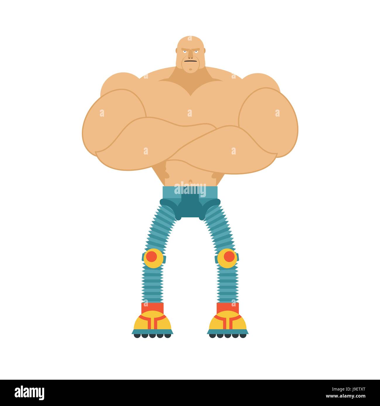 Steel artificial limbs Stock Vector Images - Alamy