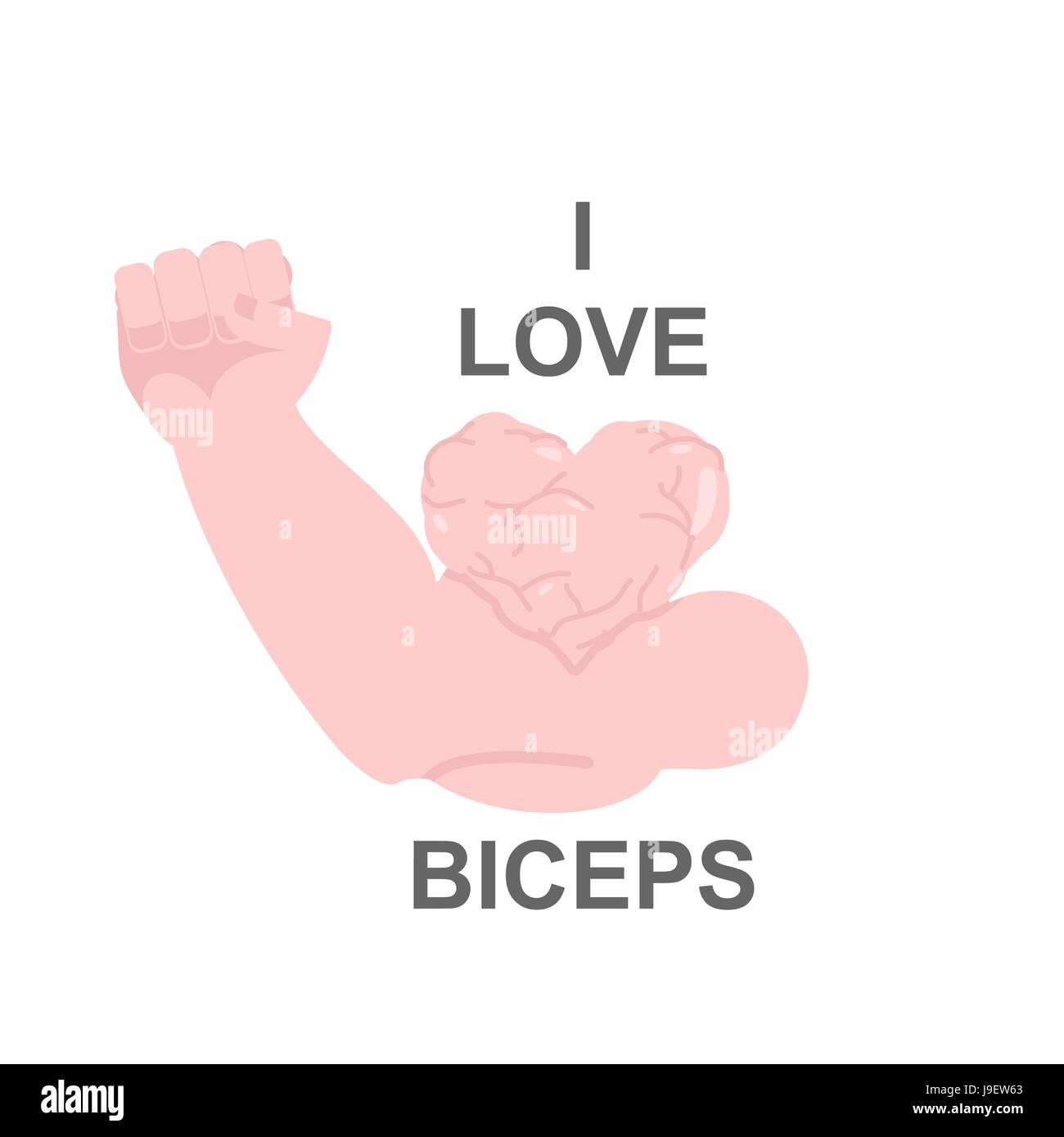 I love biceps. Muscle sweetheart. Hand bodybuilder with huge muscles ...