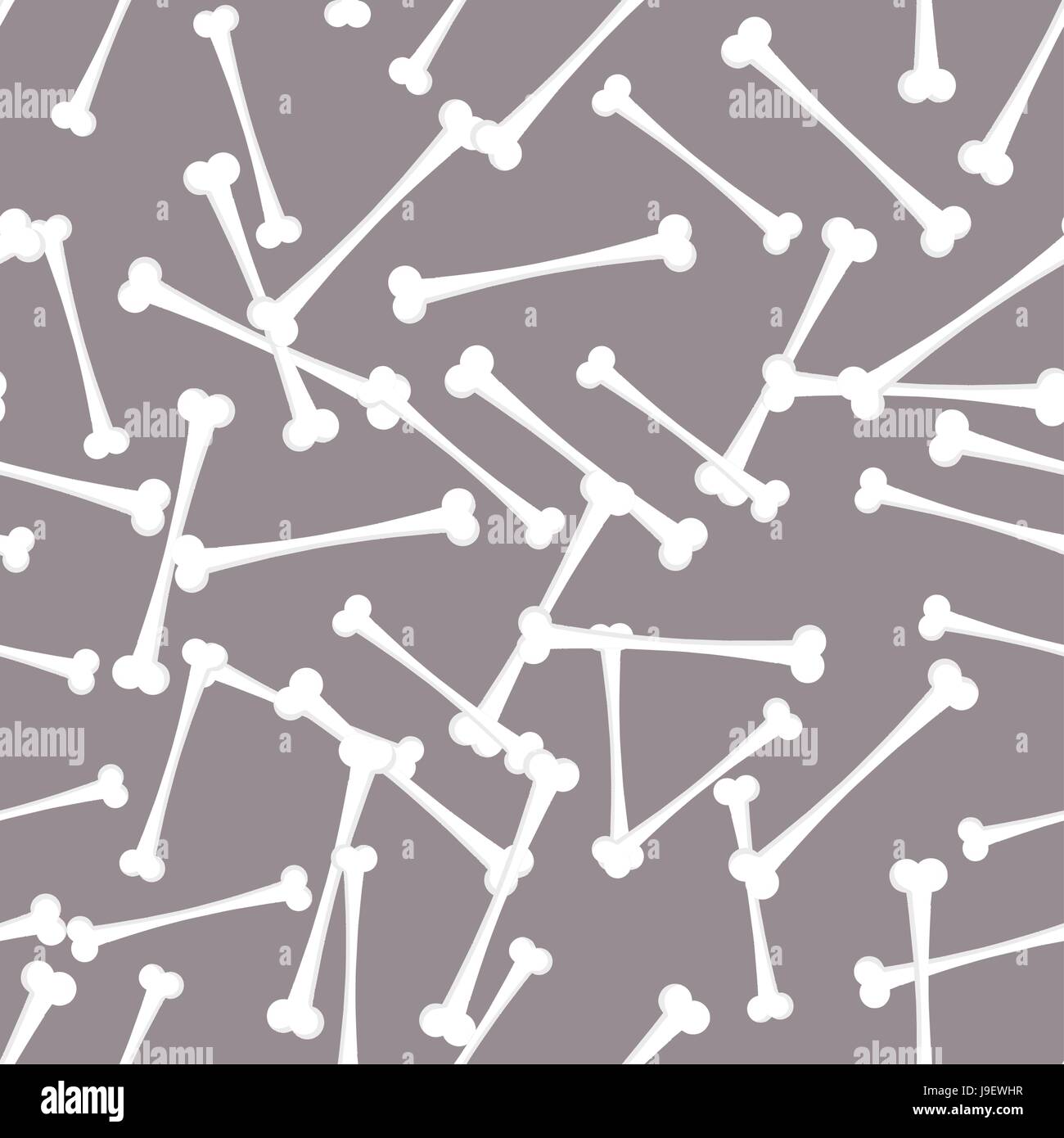Seamless Bone Pattern Stock Vector Image And Art Alamy