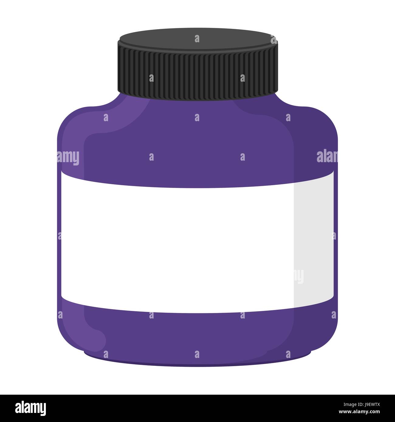 Protein supplement jar sports Cut Out Stock Images & Pictures - Alamy