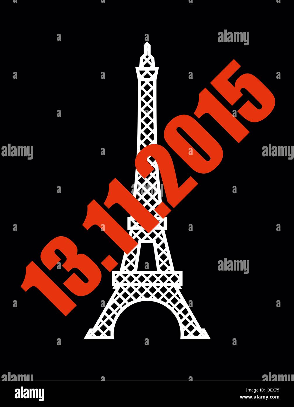 Paris 13 november Stock Vector Images - Alamy