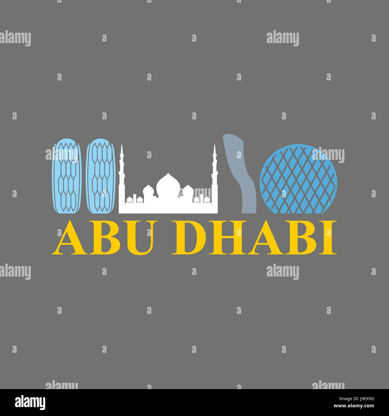 Mosque dome in flat hi-res stock photography and images - Alamy