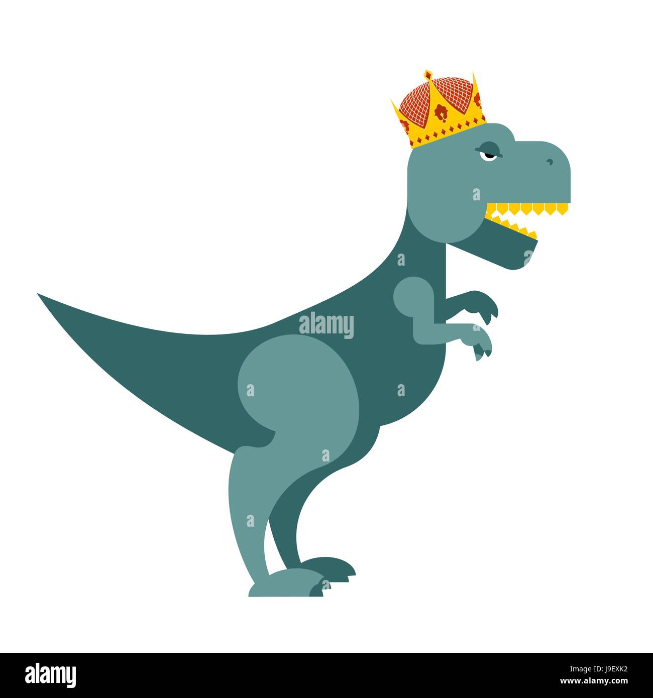 Tyrannosaurus Dinosaur King. T-Rex most important prehistoric monster ...