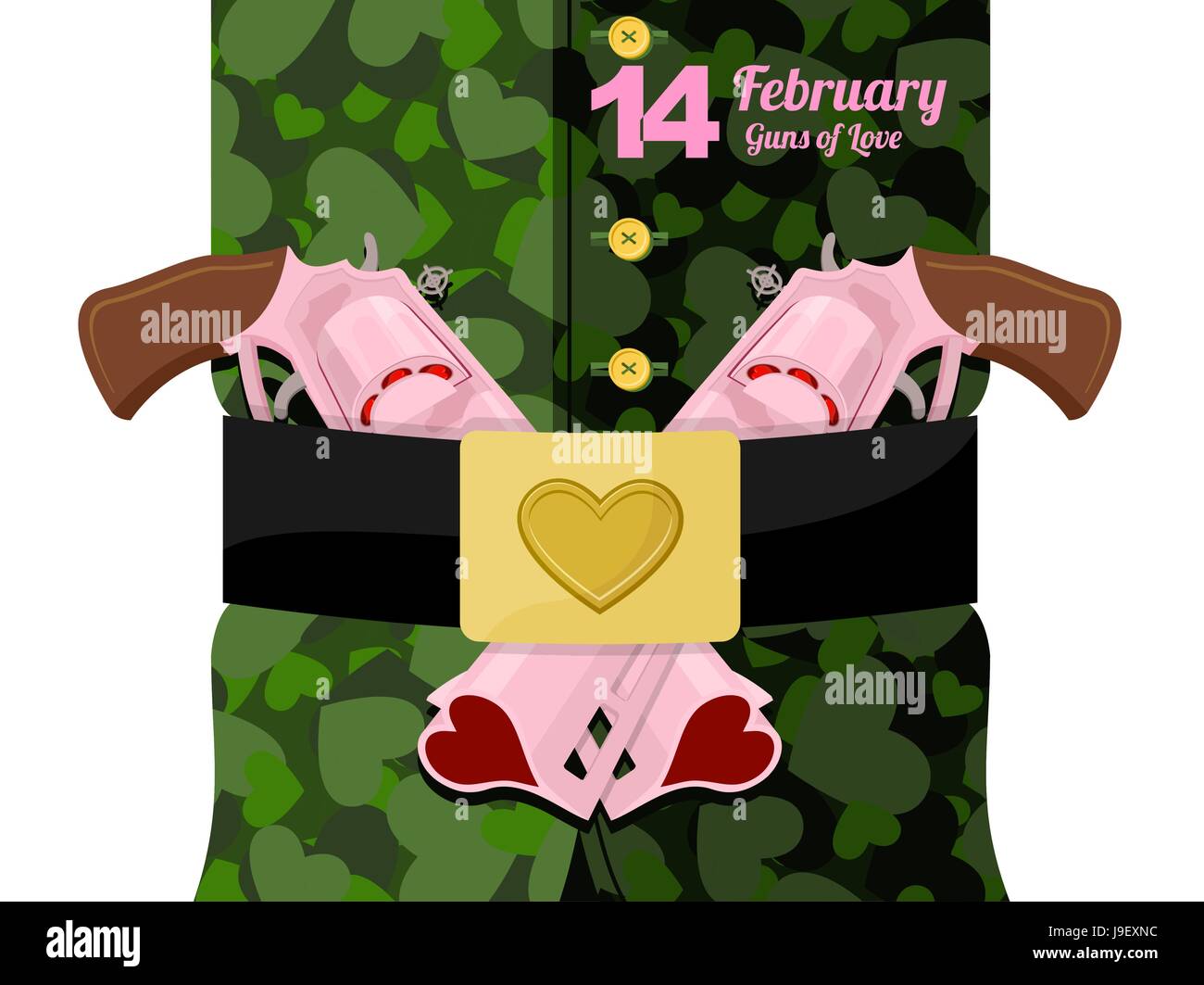 Love army uniforms. Love gun. Arms of love. Magunm charged hearts, love ...