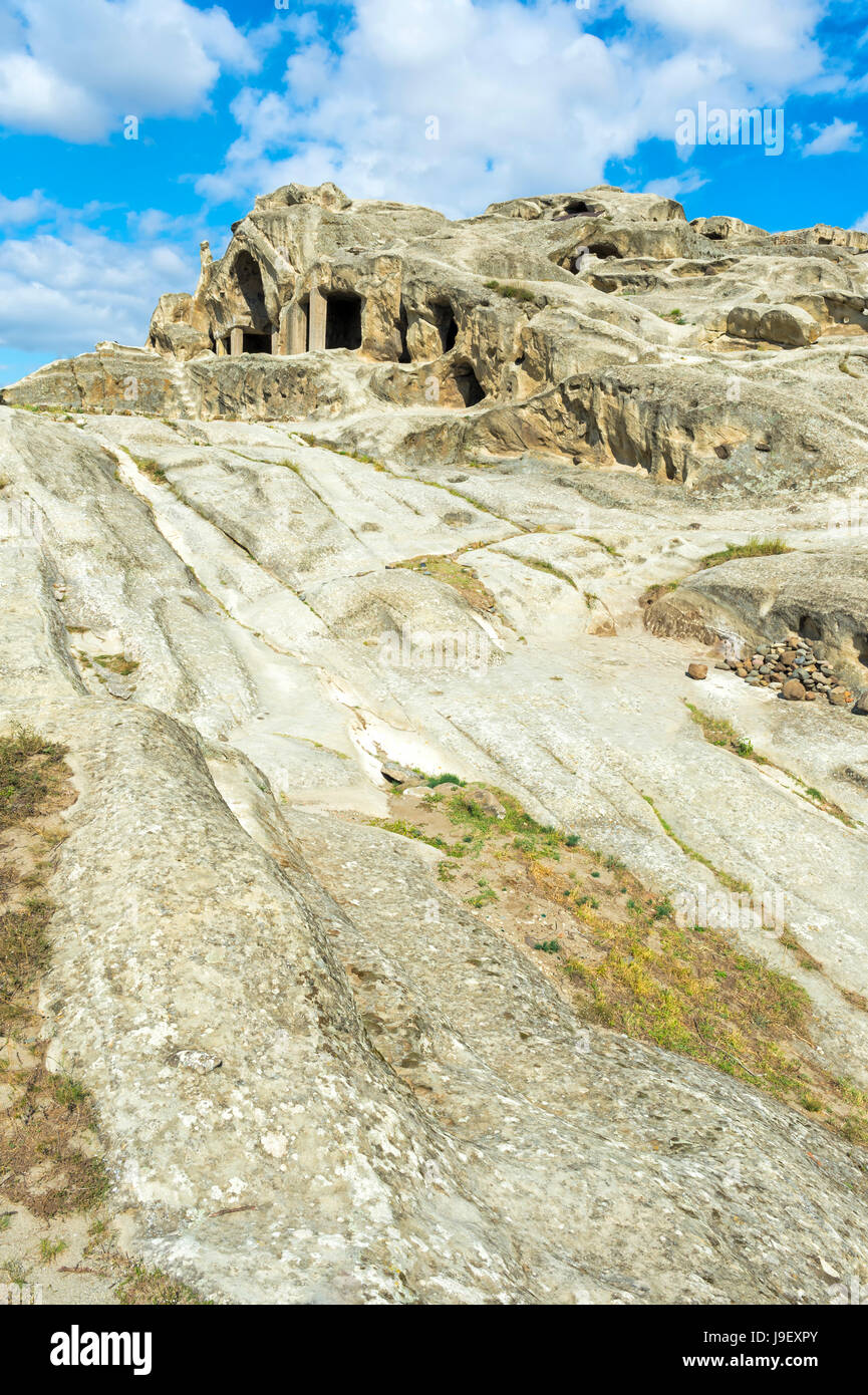 Uplistsikhe cave city known as Lord's fortress, Gori, Shida Kartli ...