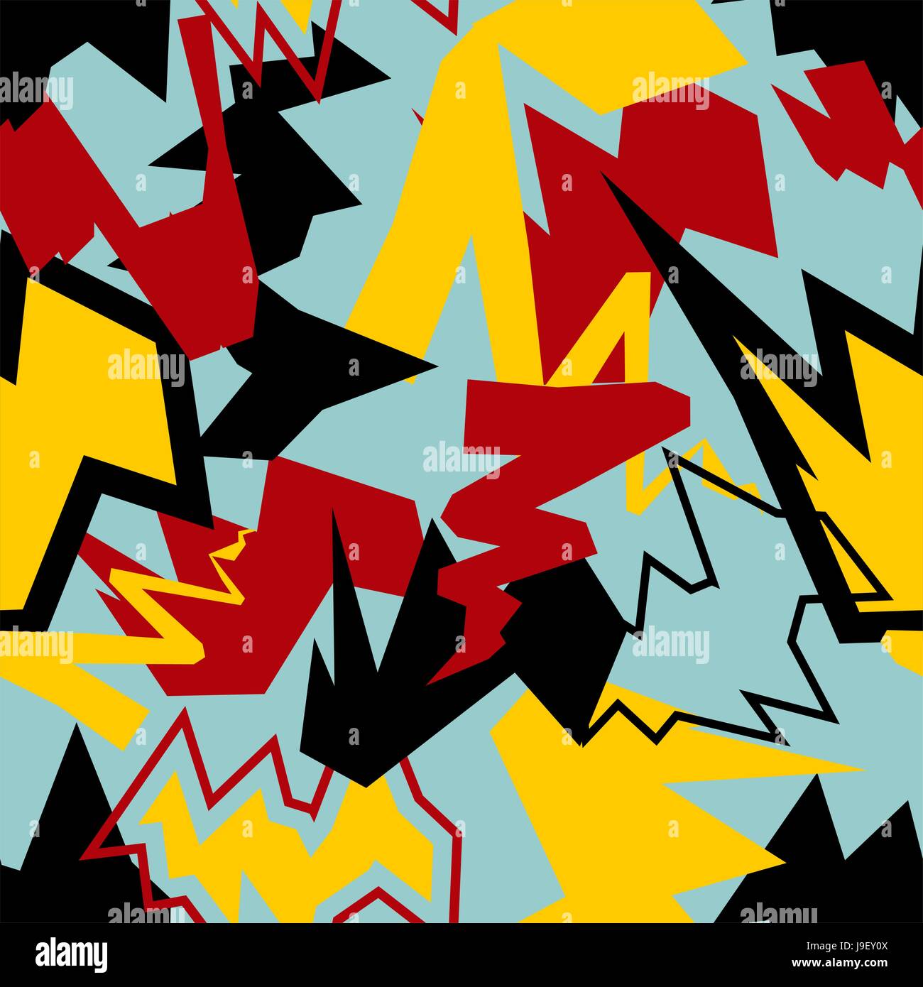 Abstract mix seamless pattern. Dynamic background. Aggressive texture ...