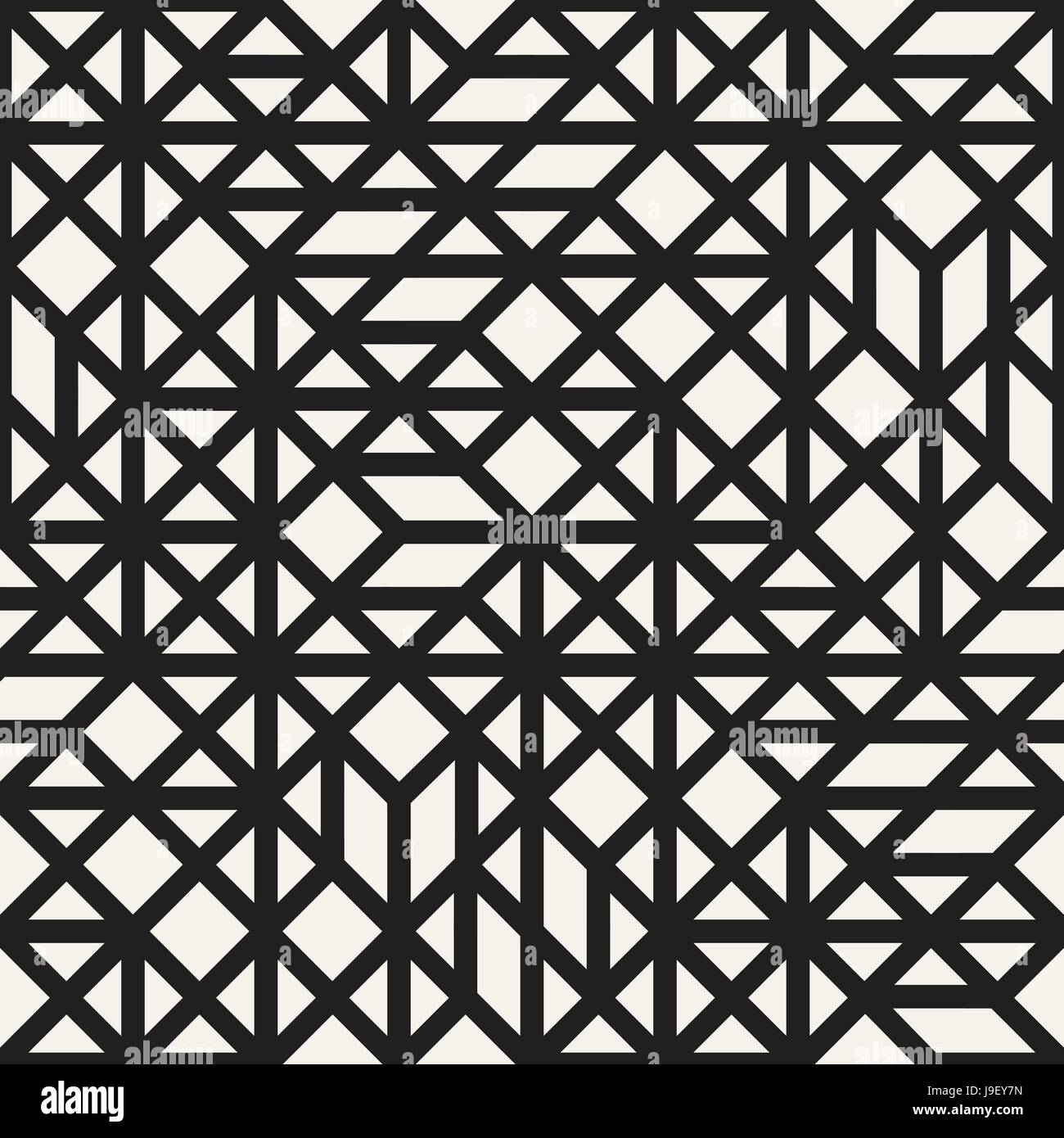 Vector Seamless Pattern Mesh Repeating Texture Linear Grid With