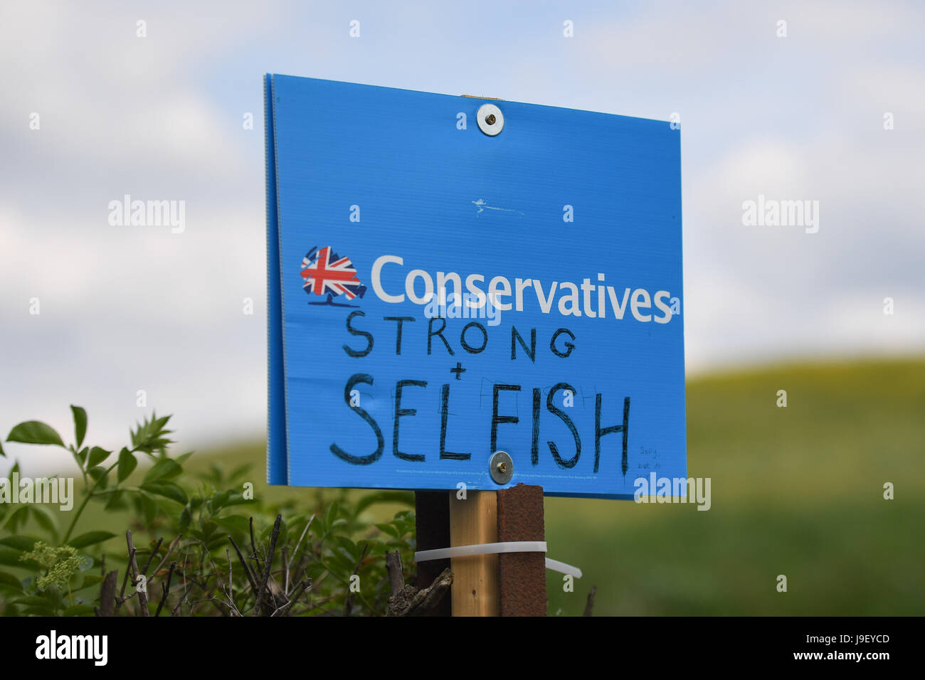 Defaced propaganda hi-res stock photography and images - Alamy