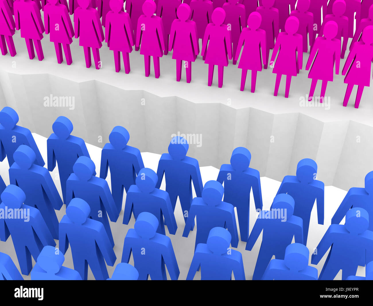 Man woman split on sides hi-res stock photography and images - Alamy