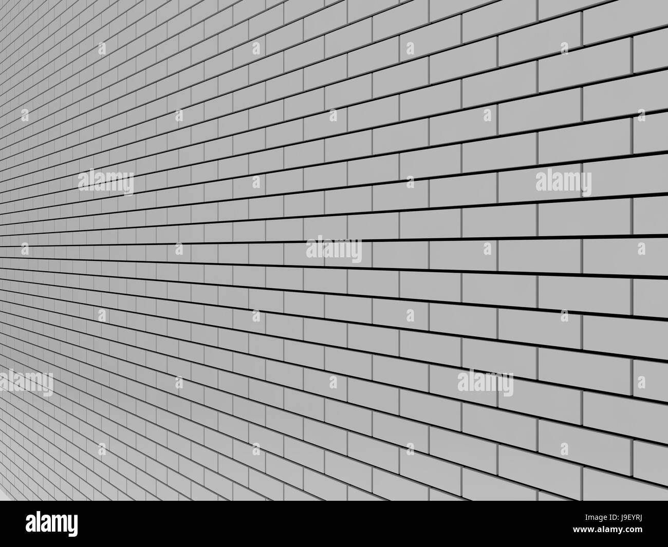 3d illustration gray brick hi-res stock photography and images - Alamy