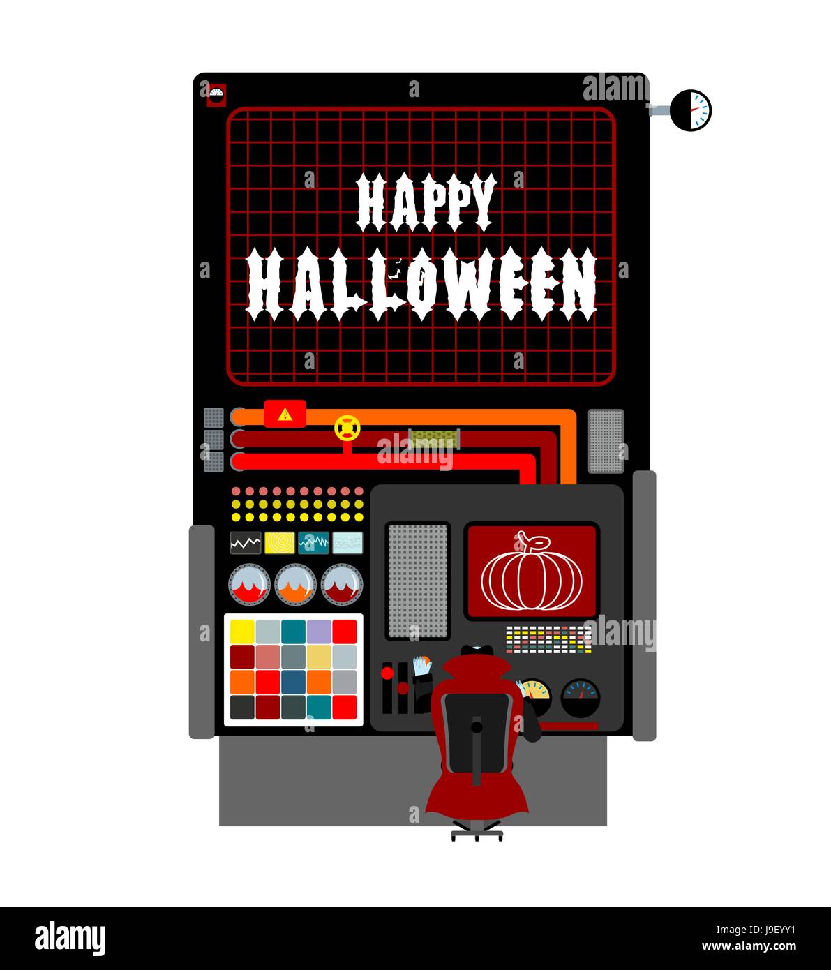 Scary machine Stock Vector Images - Alamy