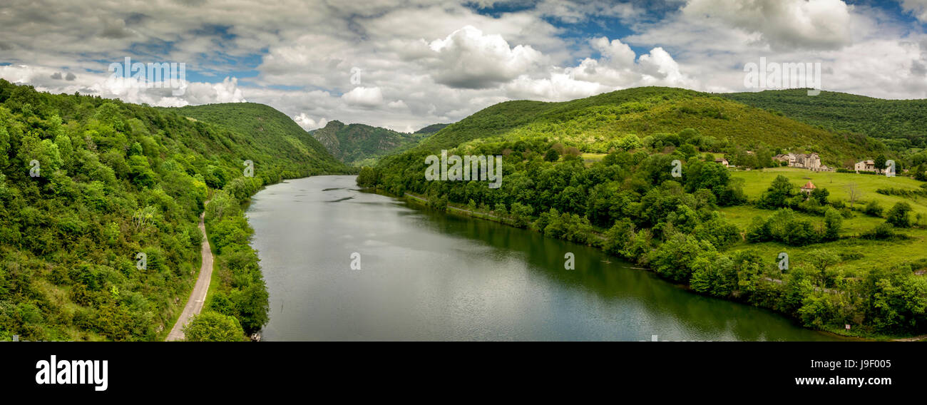 Canyon of river Ain. Ain. Auvergne Rhone Alpes. France Stock Photo - Alamy