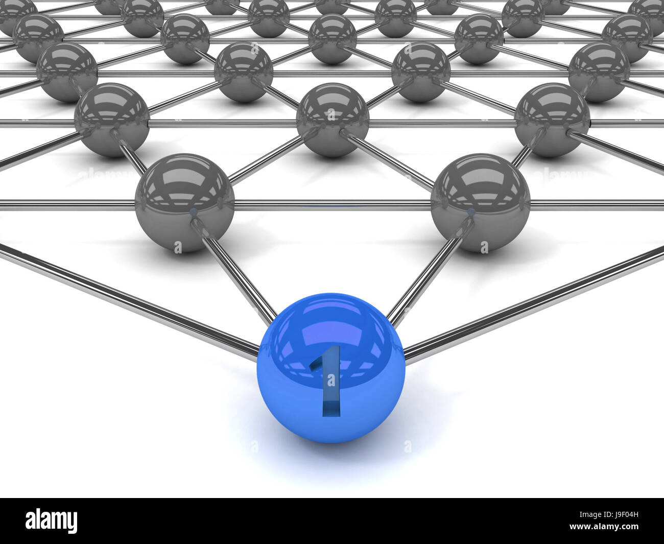 Metaphor of communication. Concept 3D illustration Stock Photo - Alamy