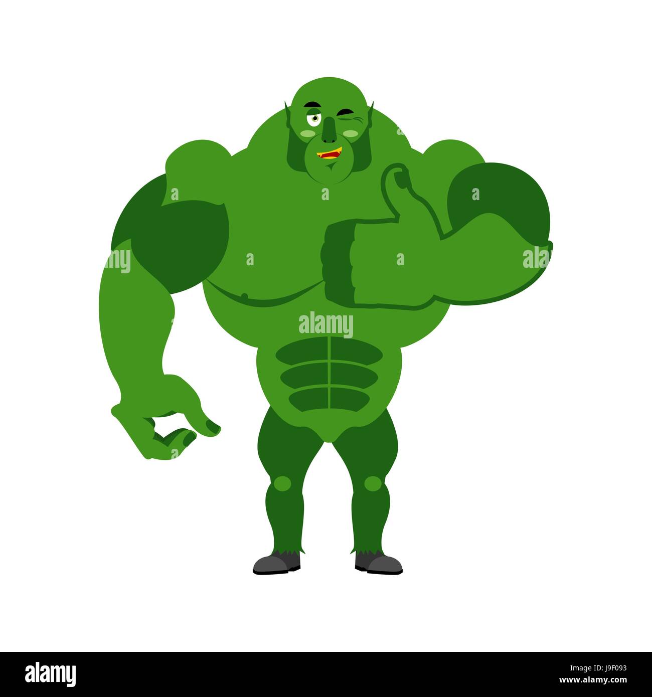 Troll with club Cut Out Stock Images & Pictures - Alamy