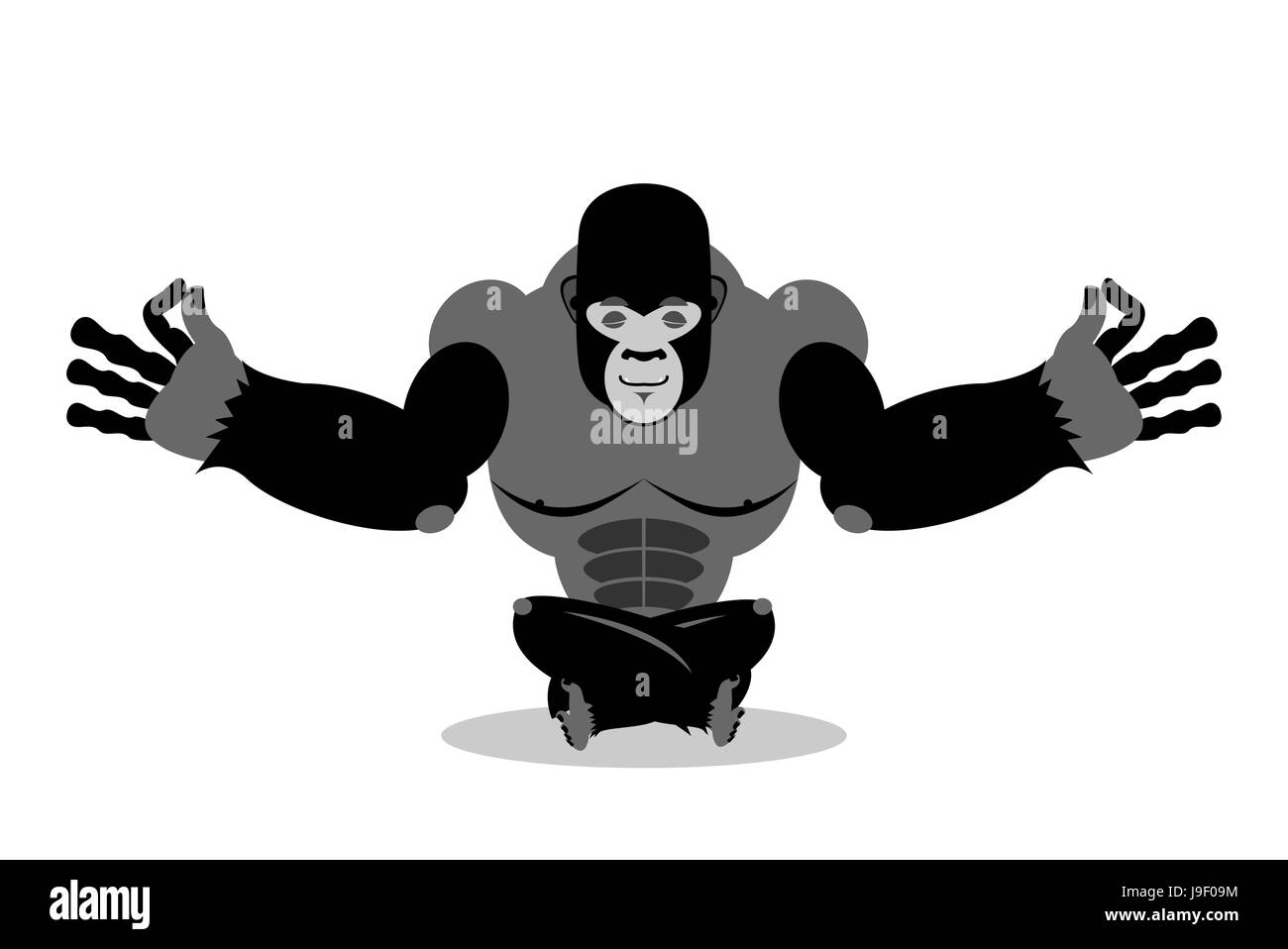 Wild life balance Black and White Stock Photos & Images - Alamy