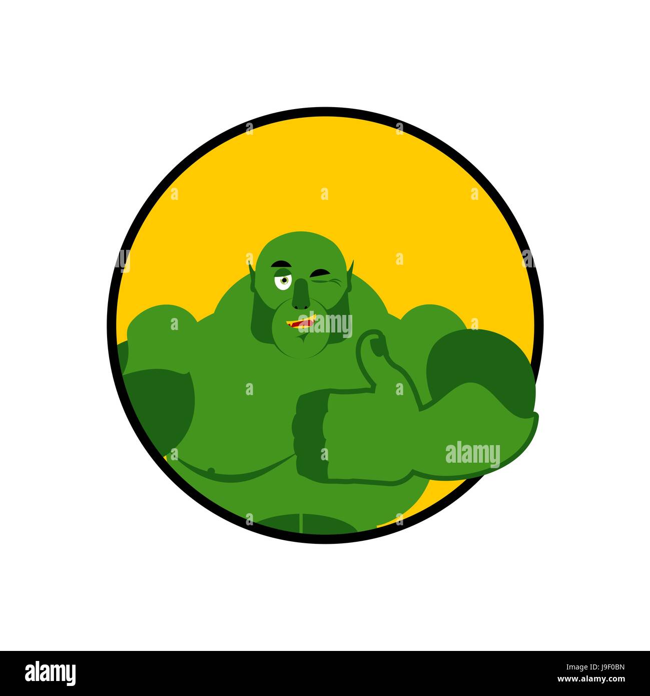 Troll with club Cut Out Stock Images & Pictures - Alamy