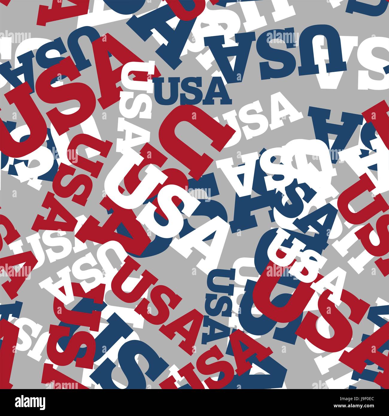 USA seamless pattern. National background. American texture. Patriotic ...