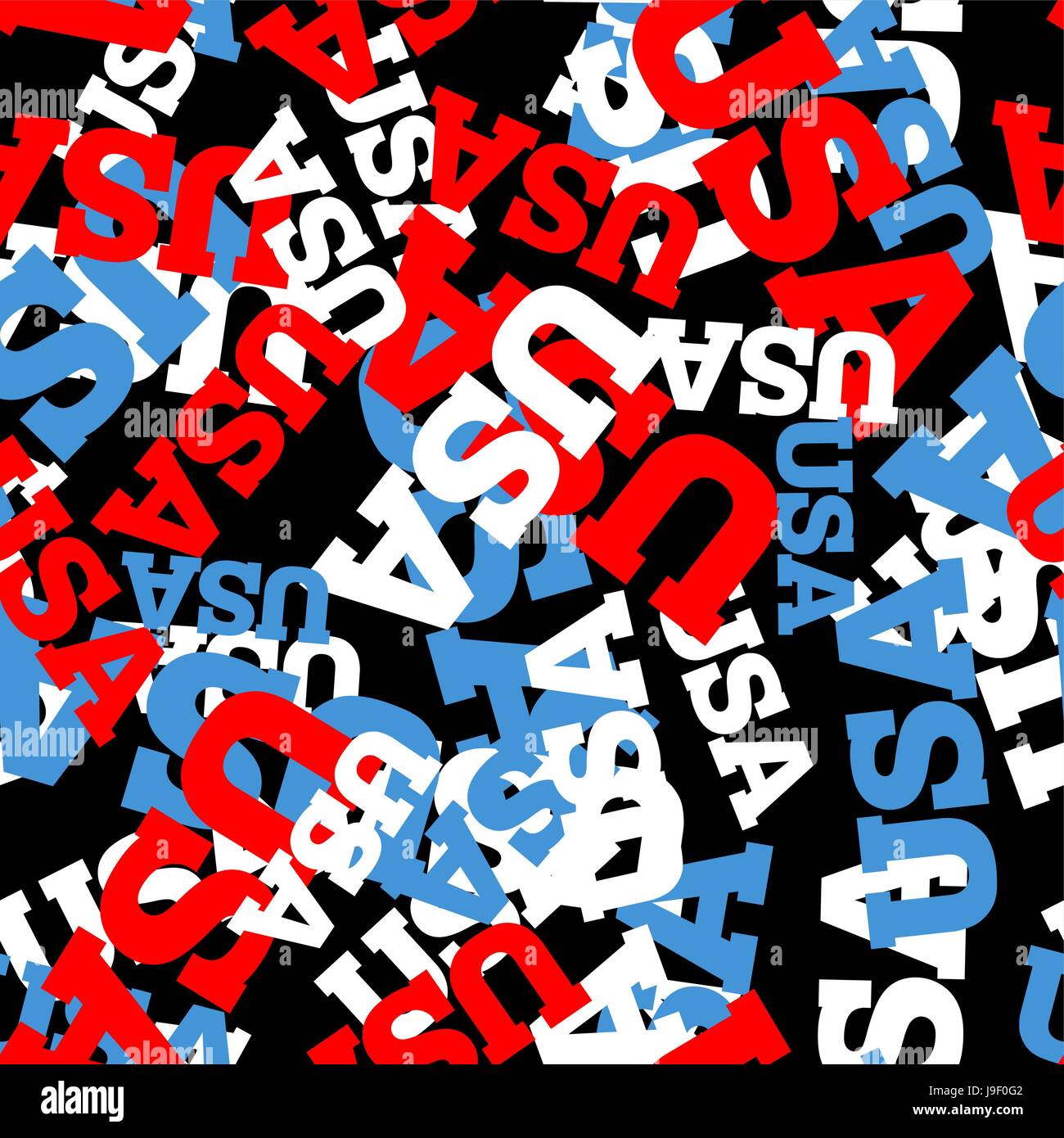 America seamless pattern. National background. USA Texture. Patriotic ...