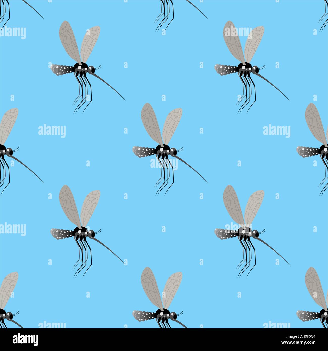 Flies mosquitoes Stock Vector Images - Alamy