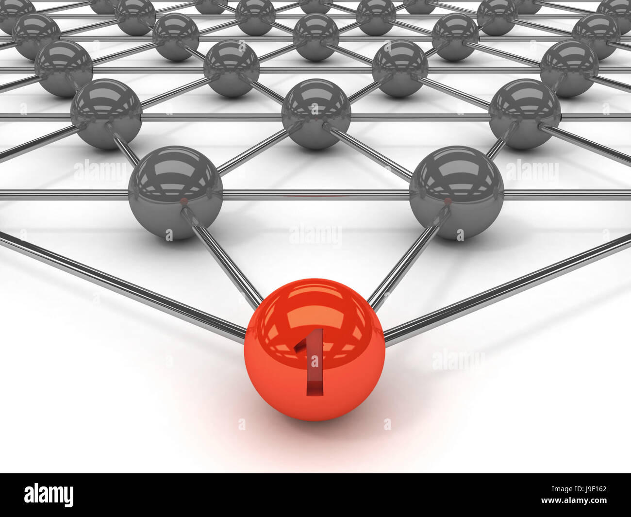 Metaphor of communication. Concept 3D illustration Stock Photo - Alamy