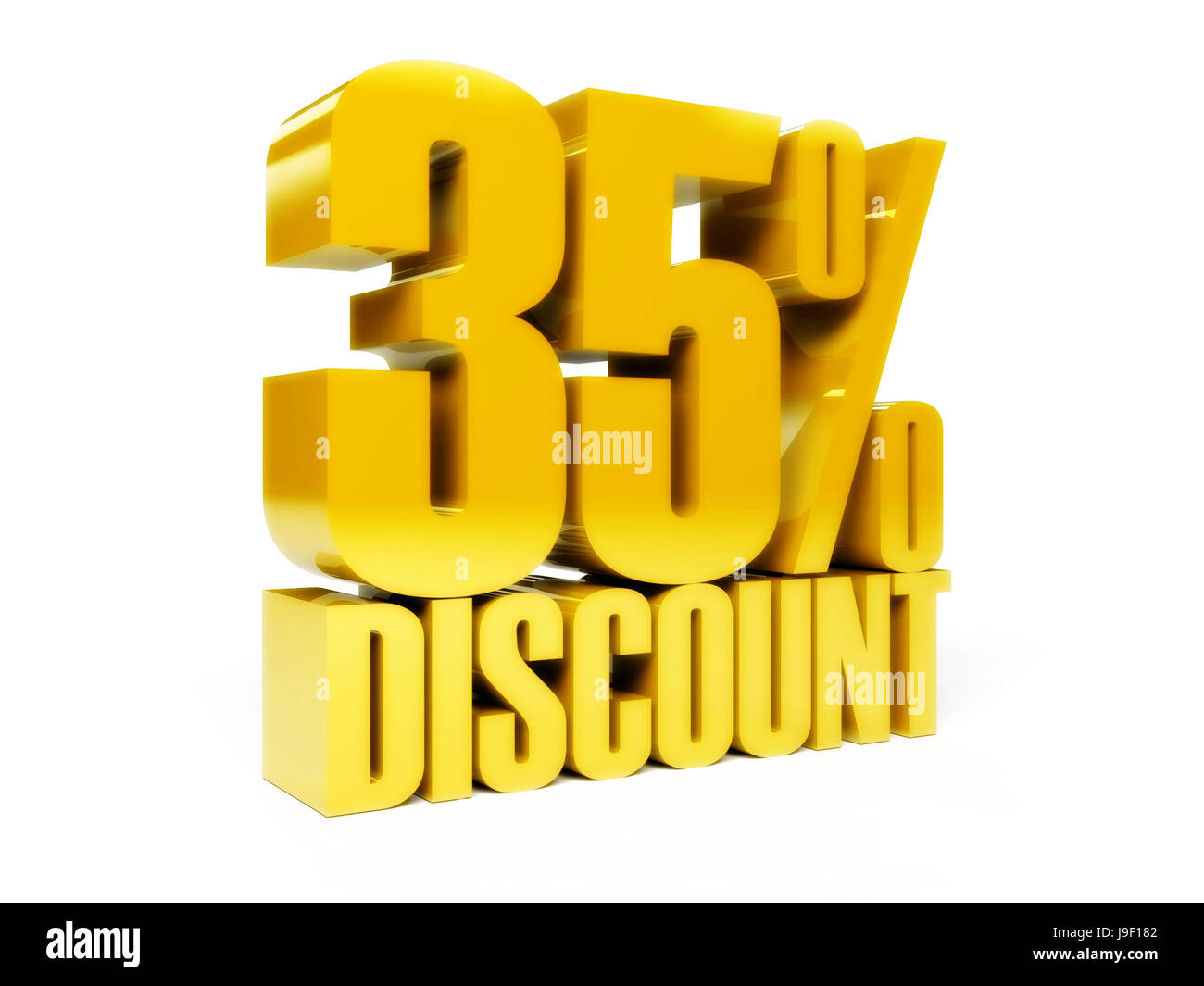3d number 35 gold hi-res stock photography and images - Alamy