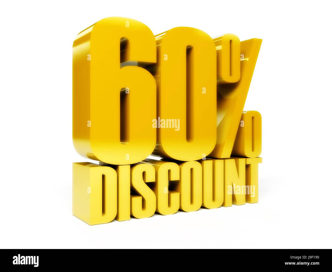 Golden number 60 Cut Out Stock Images & Pictures - Alamy