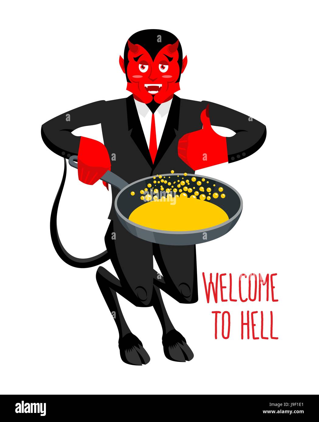 Hell of a boss Stock Vector Images - Alamy