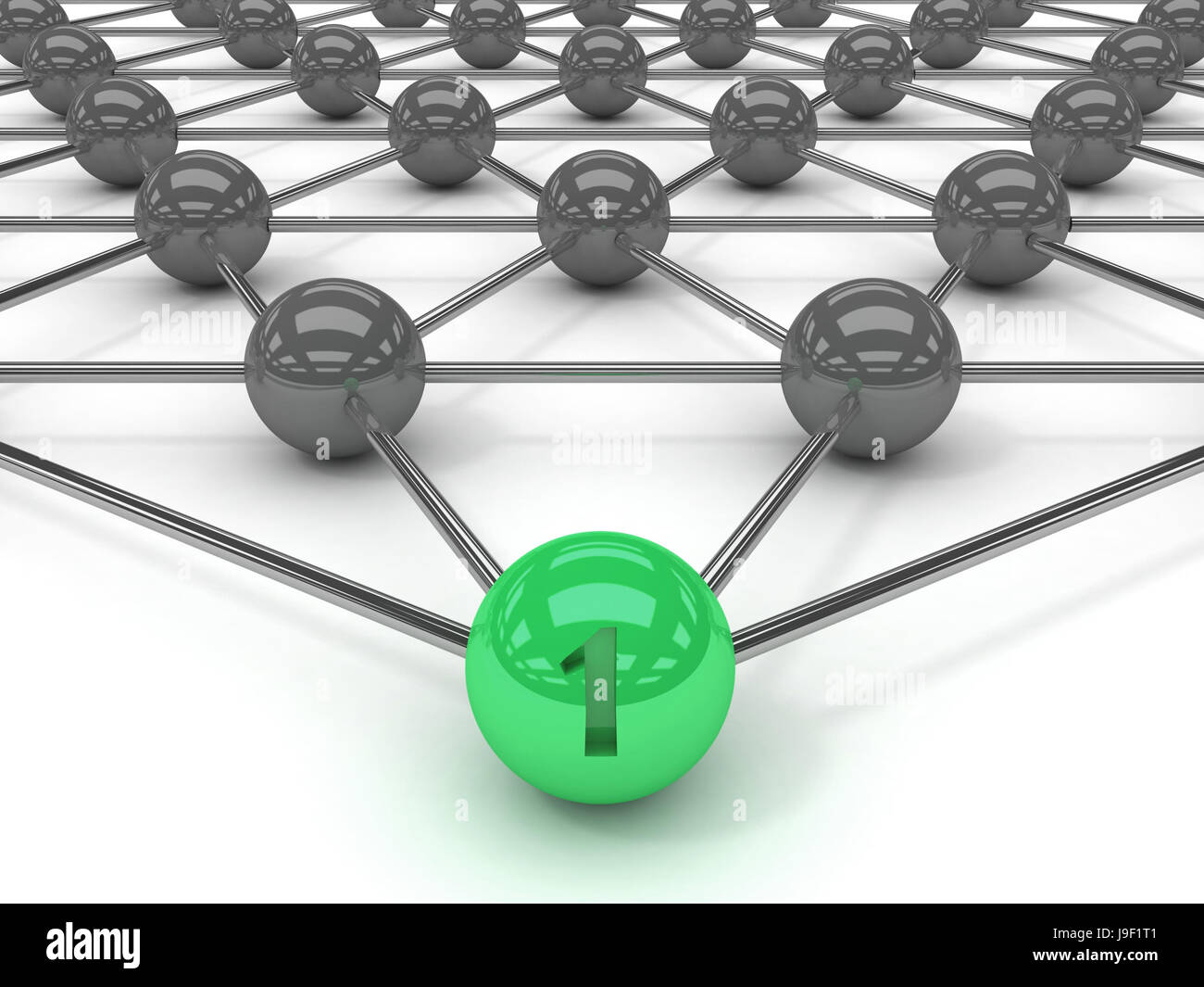 Metaphor of communication. Concept 3D illustration Stock Photo - Alamy