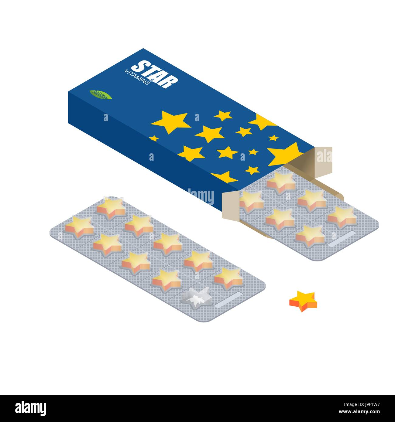 Star vitamins for show business. Tablets in pack for singers and actors ...