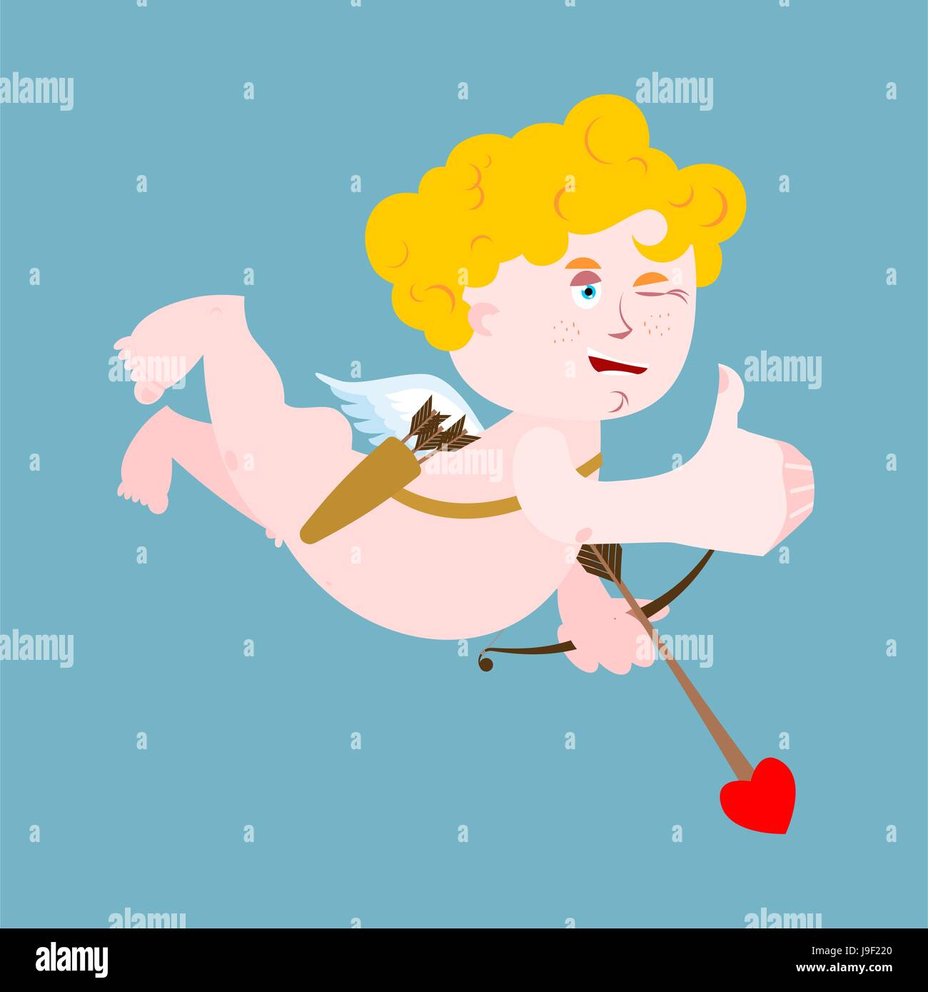 Cupid winks. Thumbs up shows well. Signs all right. Jolly Good carp ...