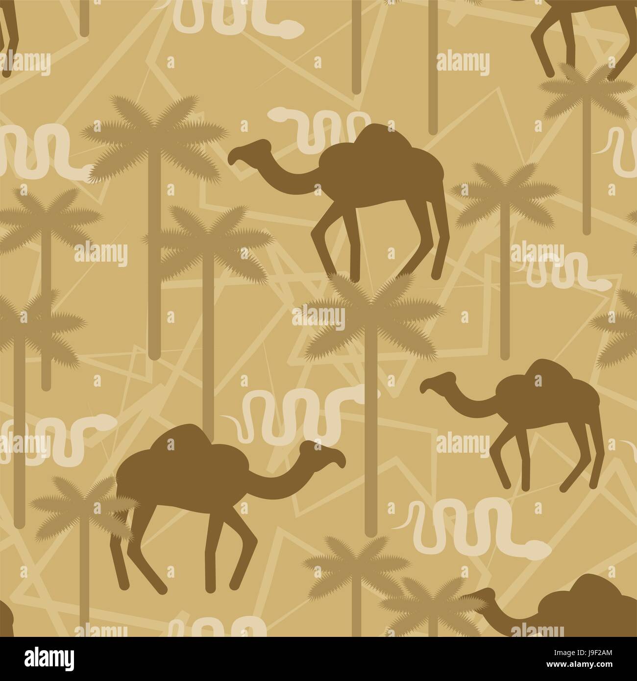 Camel and snake Military camouflage background. Desert Protective ...
