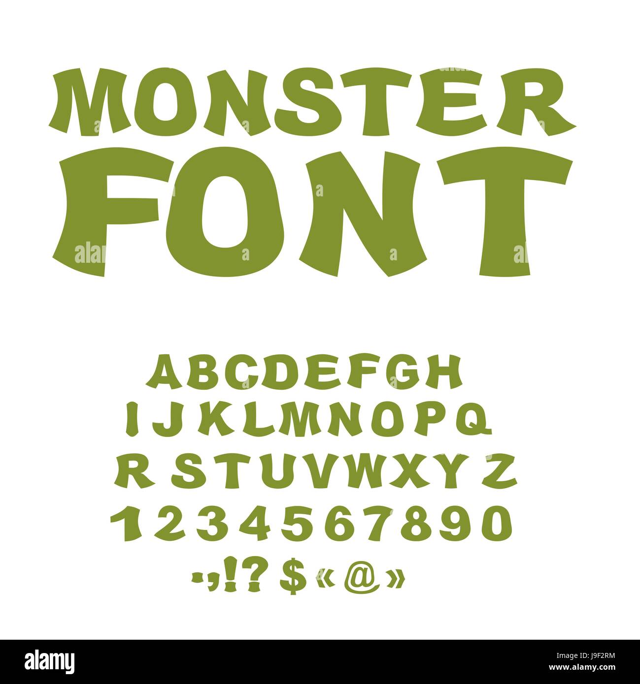 Swamp monster logo Stock Vector Images - Alamy