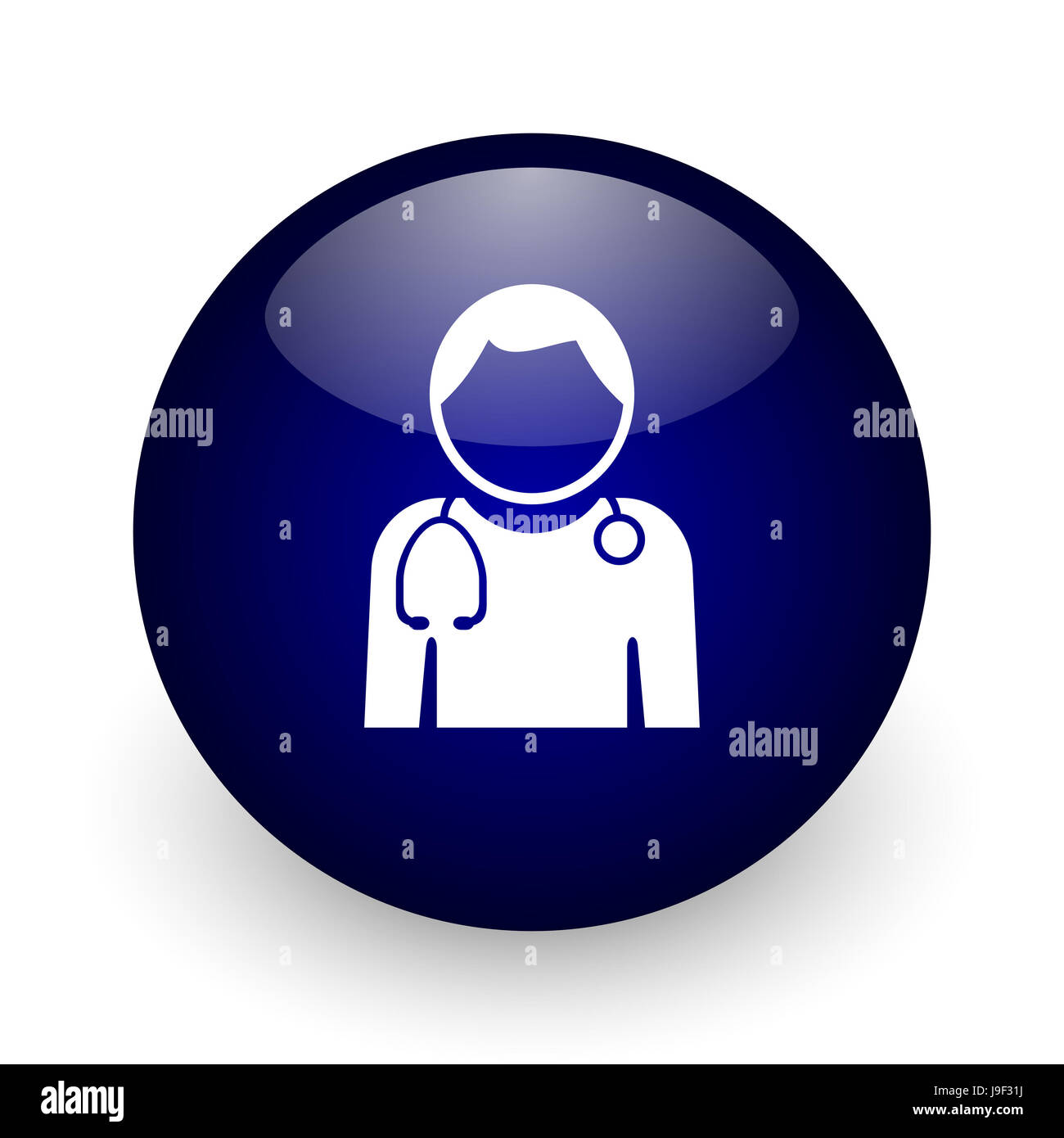 3d white people doctor sign hi-res stock photography and images - Alamy