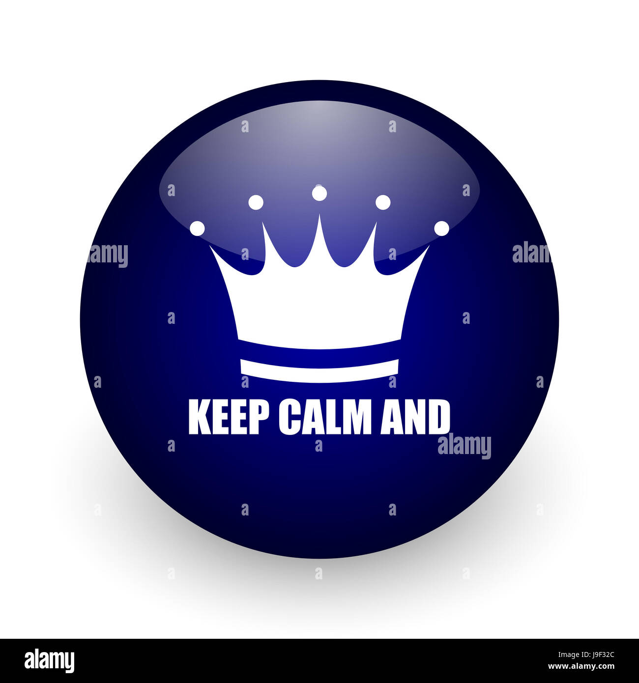 Shiny word 3d glossy blue hi-res stock photography and images - Alamy