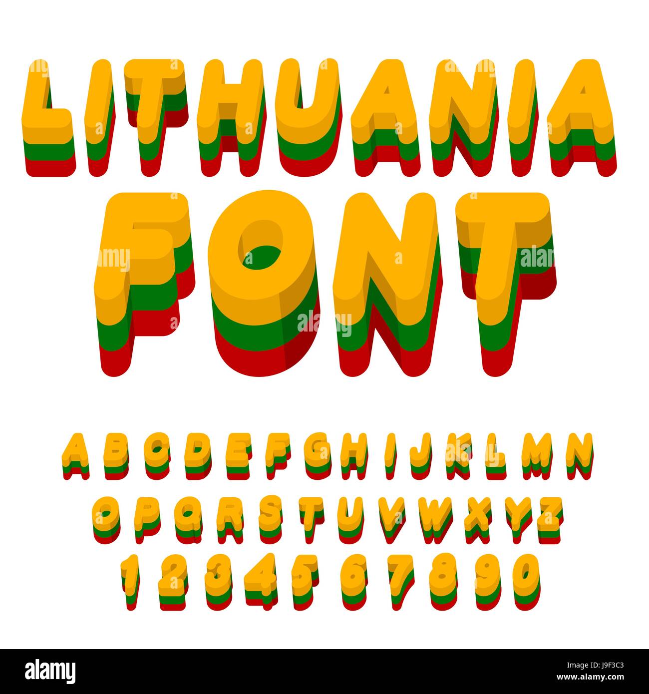 Lithuanian Alphabet