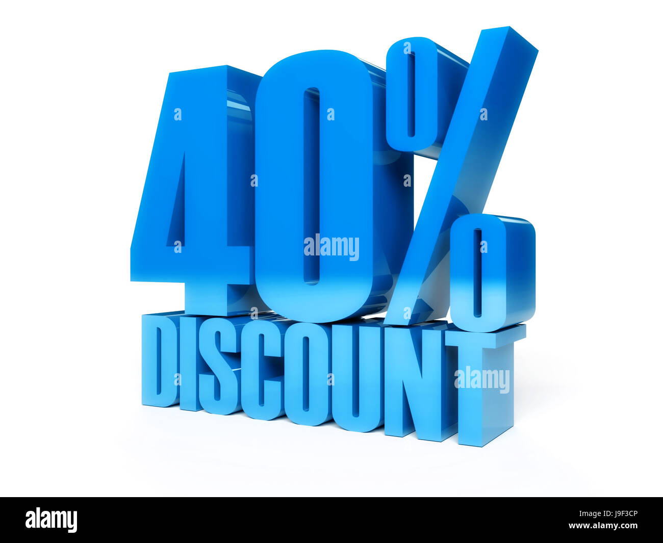 3d number 40 hi-res stock photography and images - Alamy